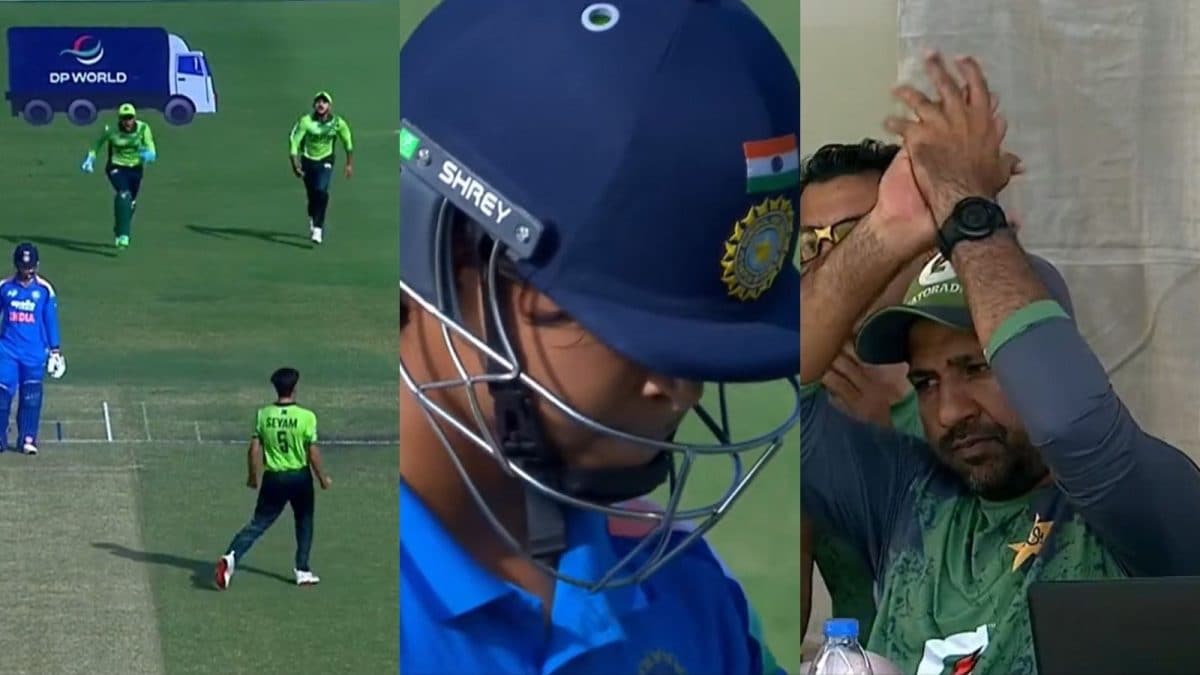 Vaibhav Sooryavanshi’s Wicket Sparks Buzz In Pakistan Dugout, Sarfaraz Ahmed Reacts | Watch ...