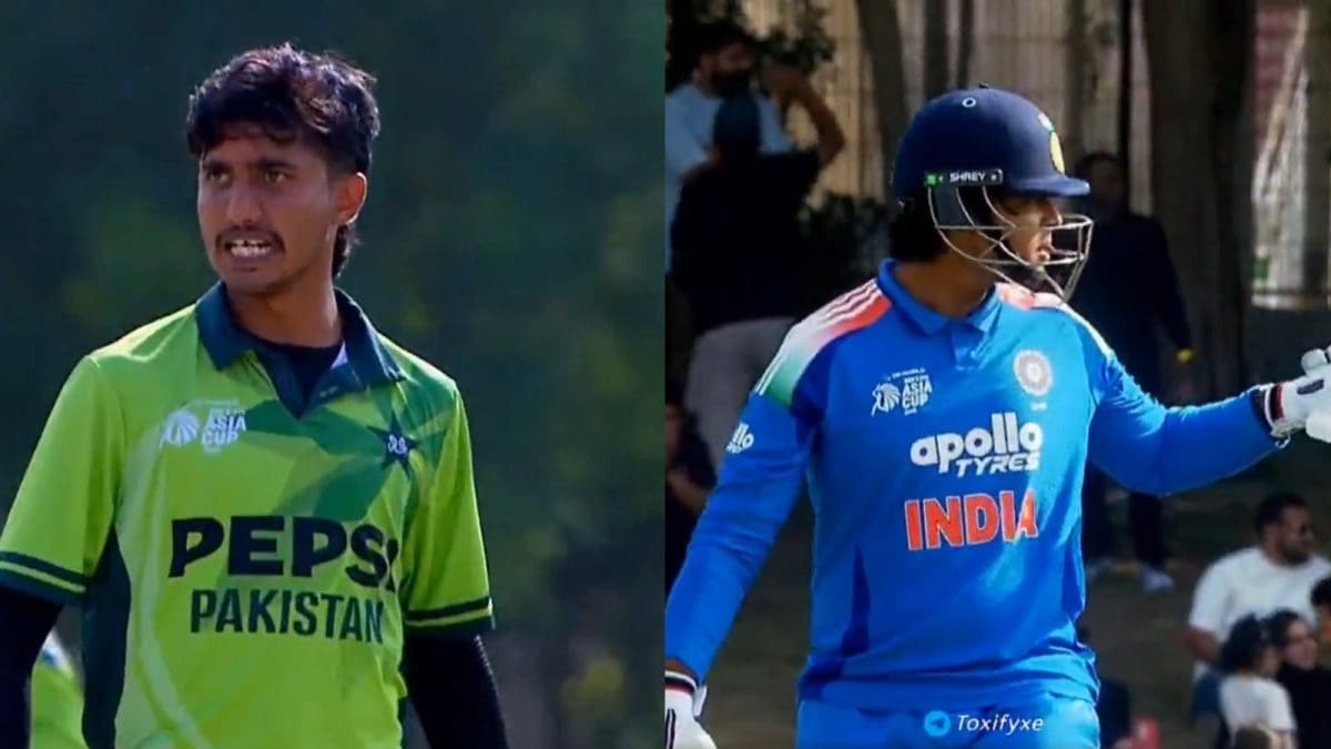 Vaibhav Sooryavanshi Hits Back After Pakistan Bowler’s Aggressive Send ...