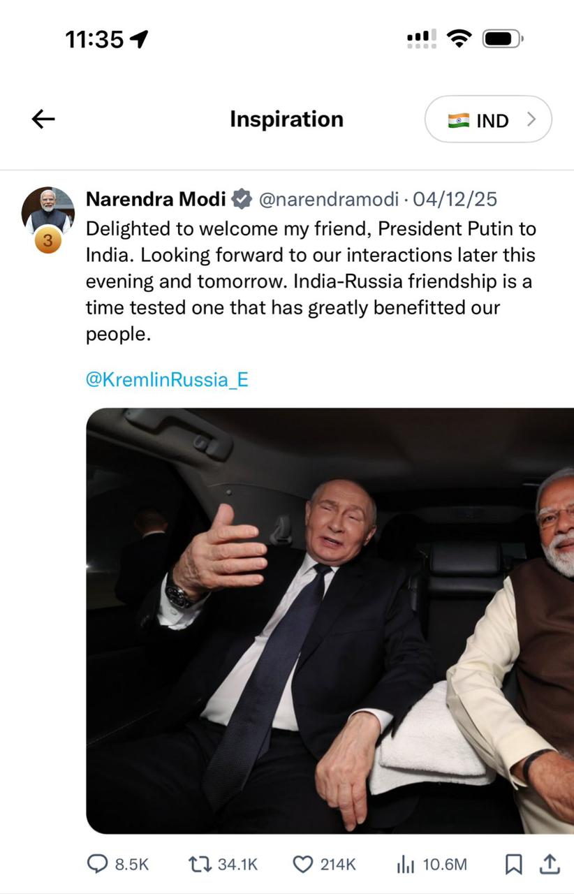 PM Modi Leads India’s Most-Liked Posts On X As Platform Rolls Out New ...