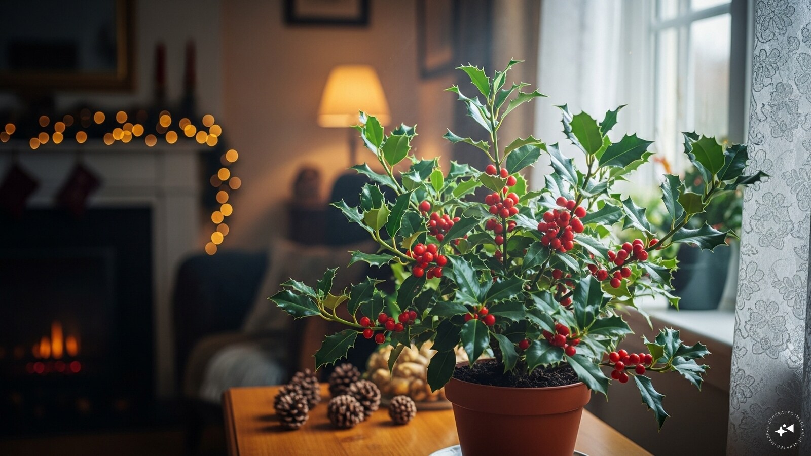 Decorate Your Home This Christmas with Poinsettias, Ivy And Other ...