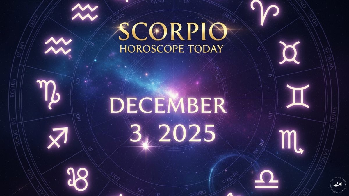 Scorpio Horoscope Today, December 3, 2025 | Astrology News - News18