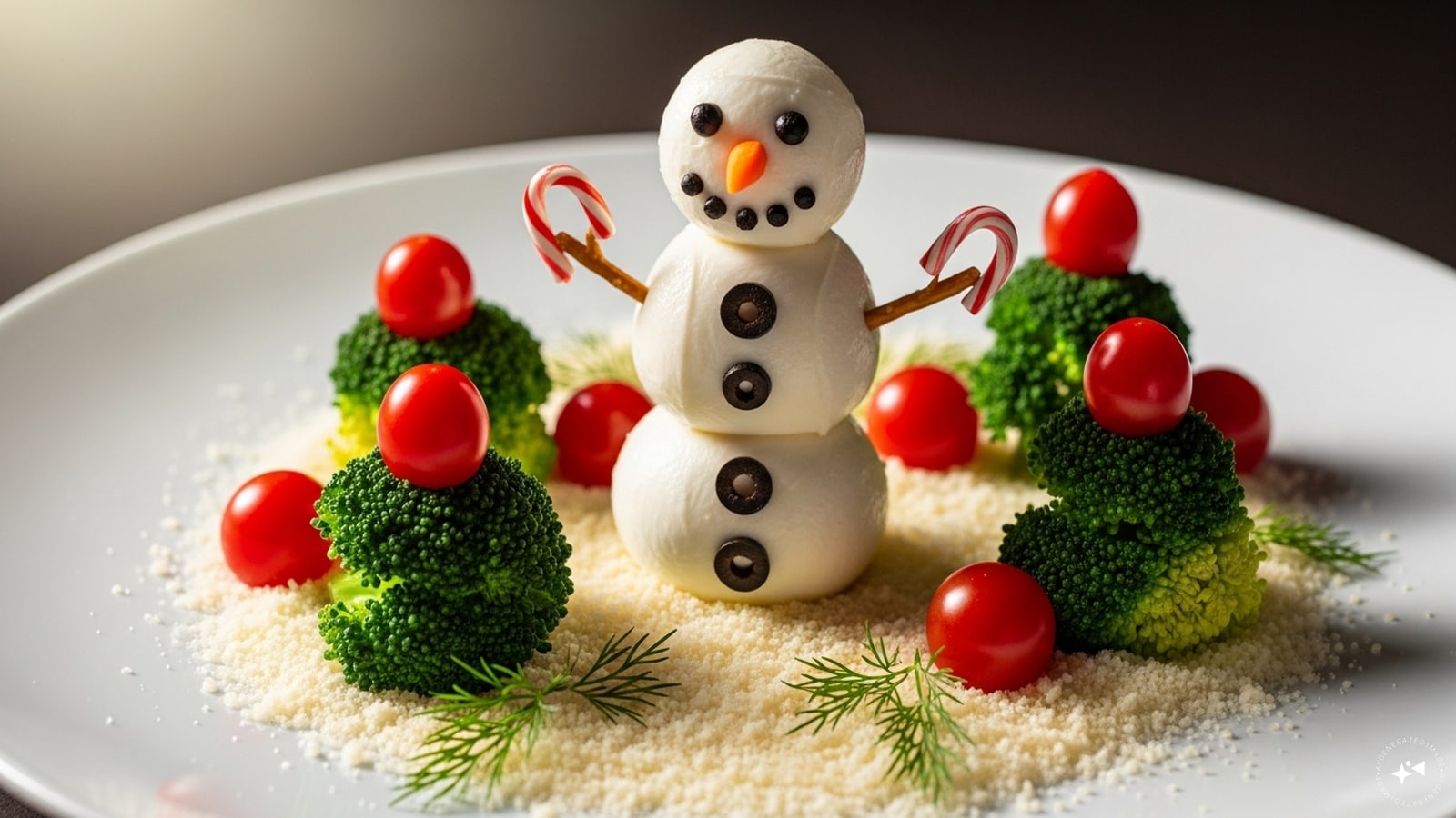 Christmas DIY Snack: How To Make A Snowman With Boiled Eggs And Veggies
