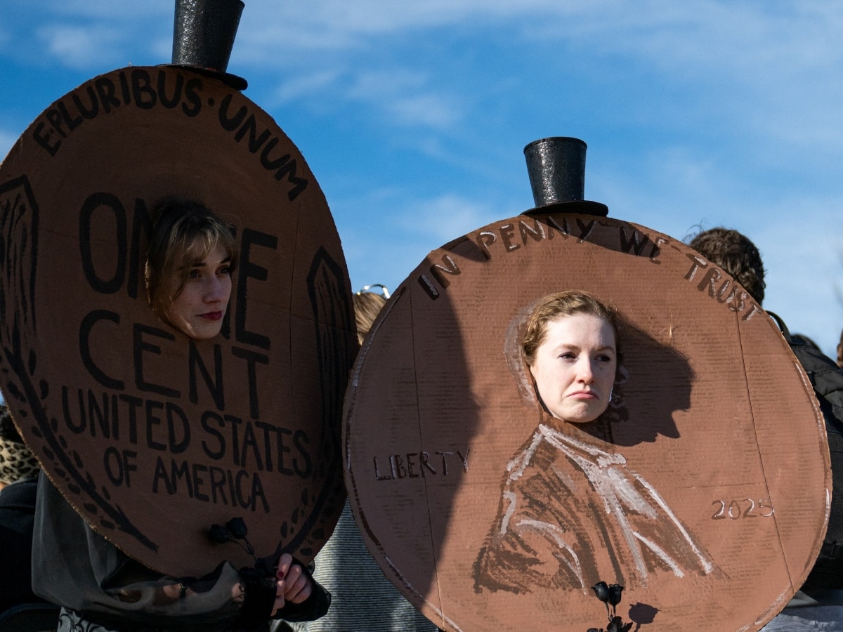US Bids Farewell To The Penny: One-Cent Coin Takes Its Final Bow