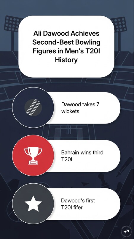 Bahrain Pacer Ali Dawood Makes History With 7 Wickets Vs Bhutan ...