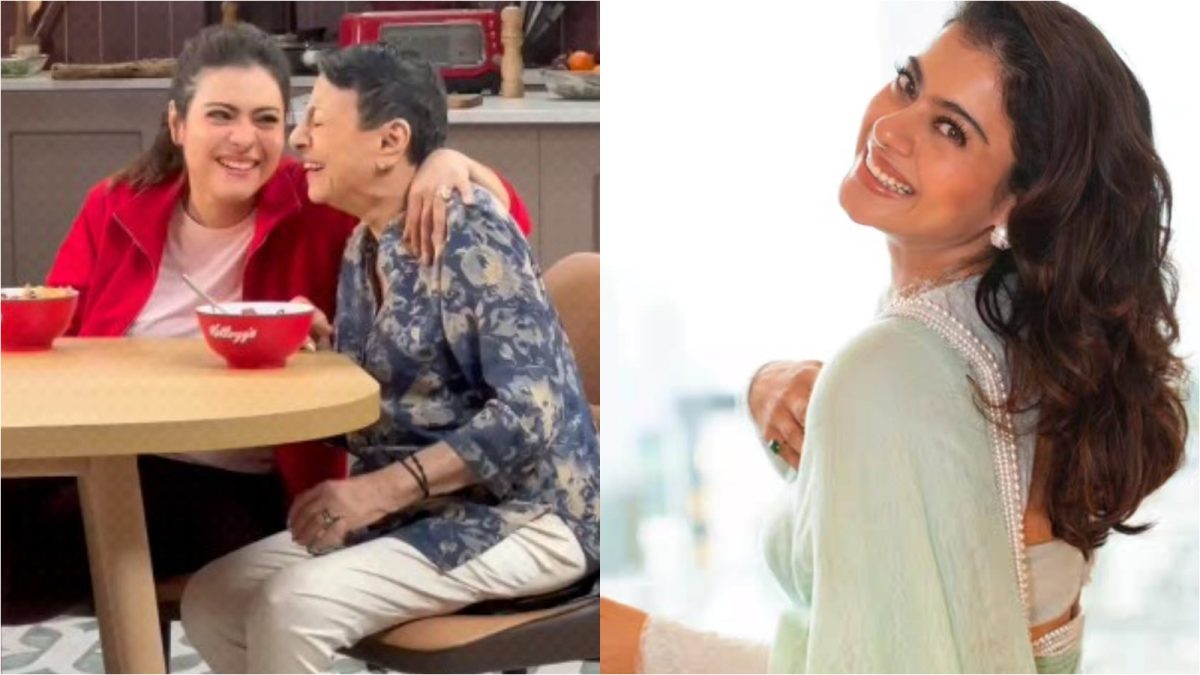 Kajol Calls Mother Tanuja The 'Highlight' Of Her Year, Shares BTS Video ...