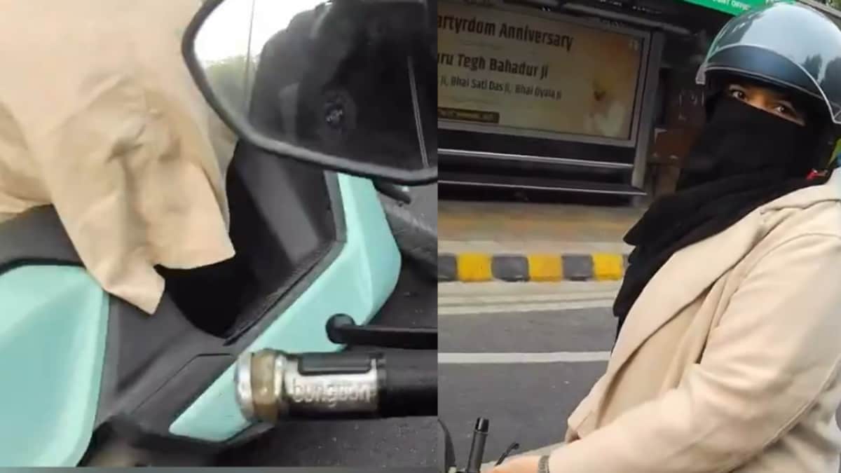 Delhi Rapido Man, Riding At 40 KM/H Speed, Rams Into Woman On Scooty ...