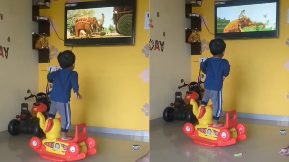 ‘Chotu Bahubaali’: Toddler Turns Living Room Into Mahishmati, Recreates ...