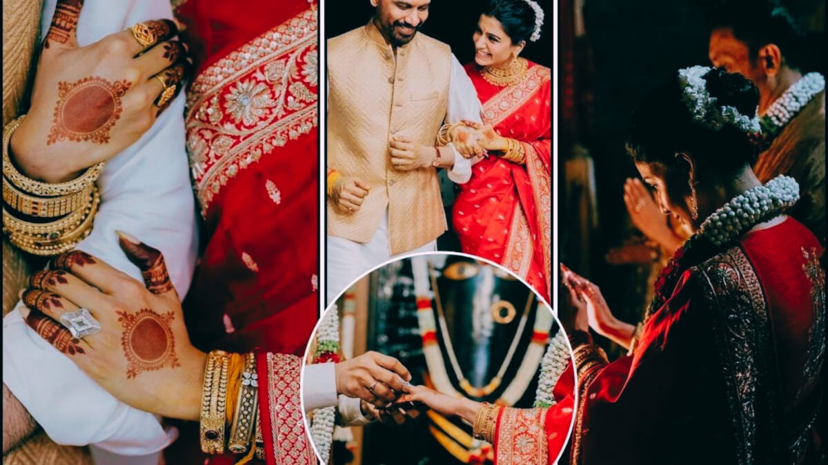 Samantha’s Bridal Blouse Steals The Show With Gold Embroidery And ...