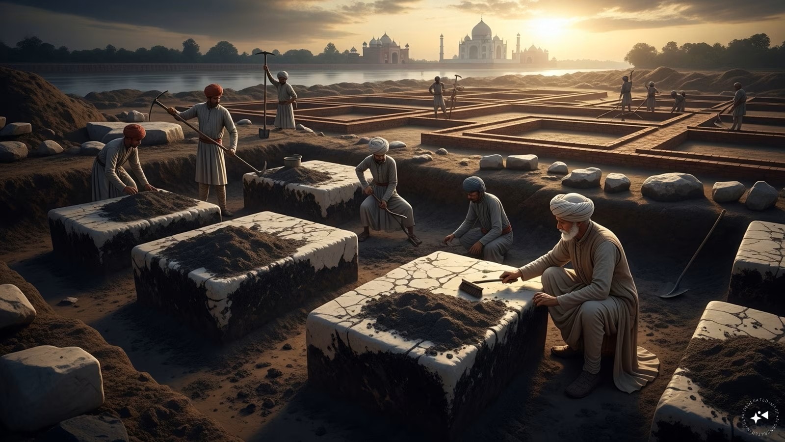 Did Shah Jahan Build An Unfurnished Black Taj Mahal?