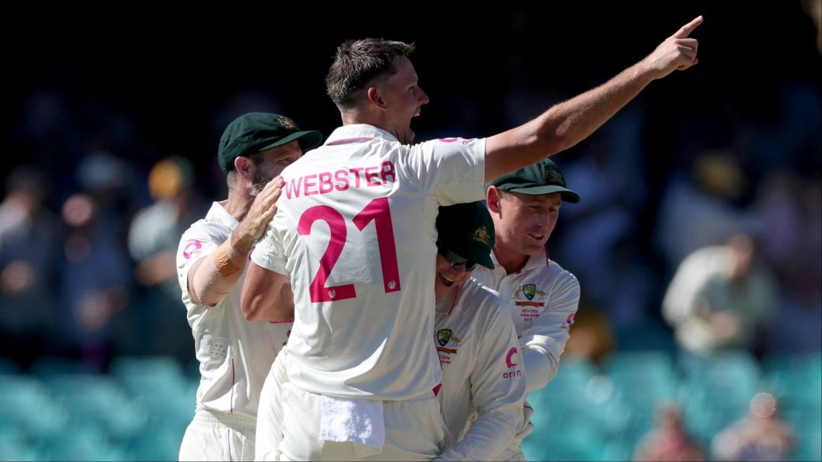 Medium Pacer Beau Webster Turns Spinner, Dismisses Harry Brook, Will ...