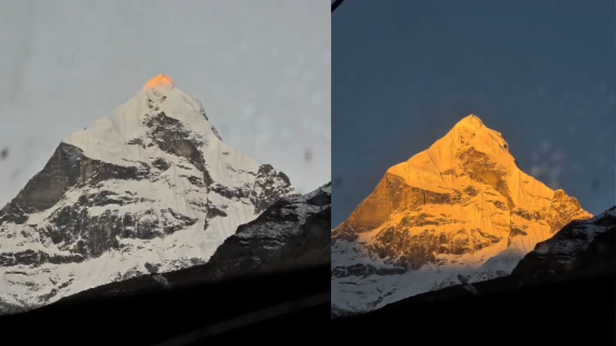 What Makes Mount Neelkanth Glow In Gold? The Alpenglow Effect Explained ...