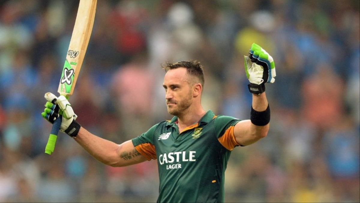 Faf Du Plessis Creates History, Becomes First Cricketer From South ...