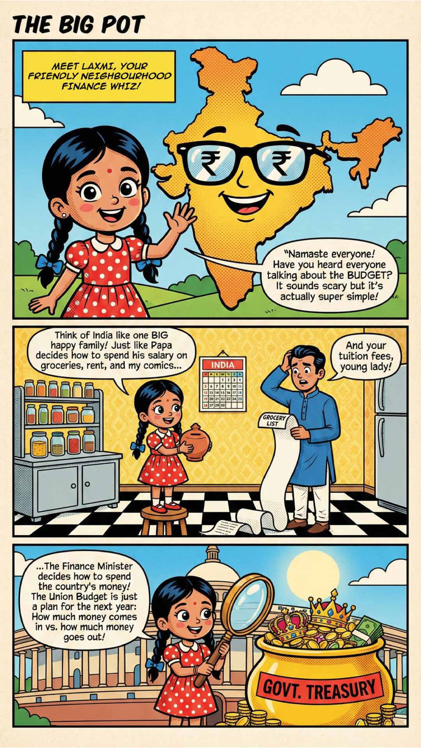 Comic Guide: Union Budget of India Decoded