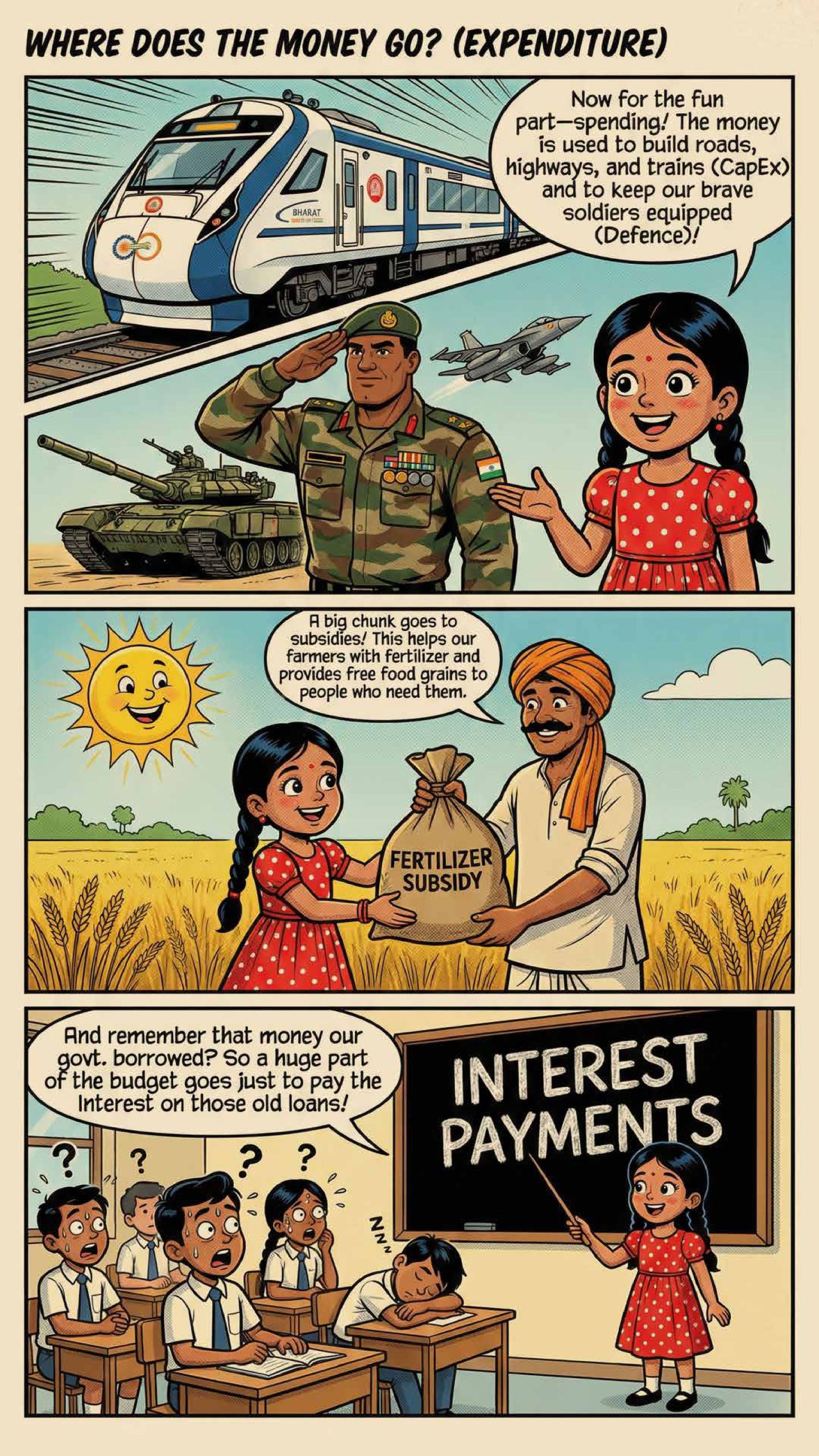 Comic Guide: Union Budget of India Decoded