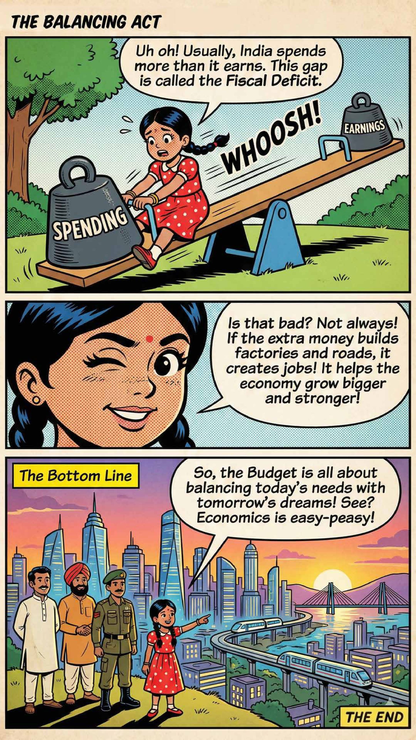 Comic Guide: Union Budget of India Decoded