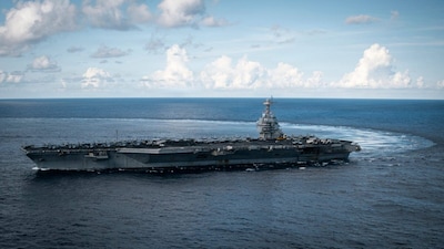 US Deploys Its Largest Aircraft Carrier In Western Hemisphere Amid ...