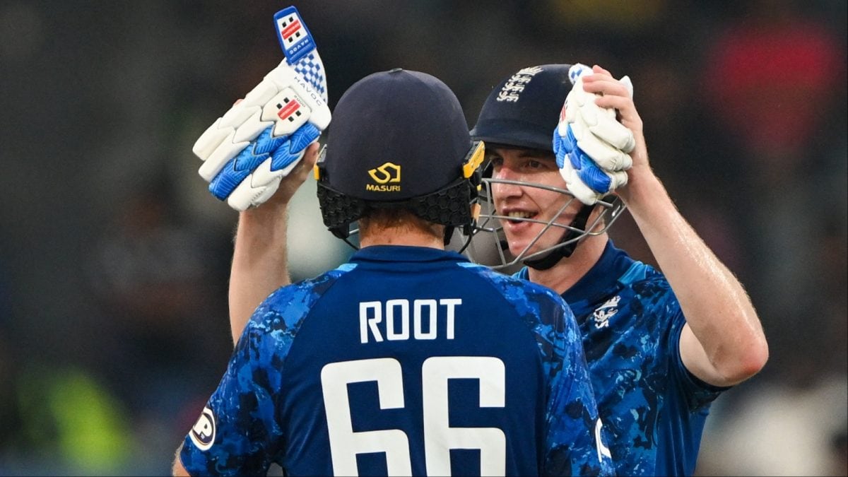 Harry Brook's Beer Smash Celebration After Scoring 57-Ball Century Goes ...