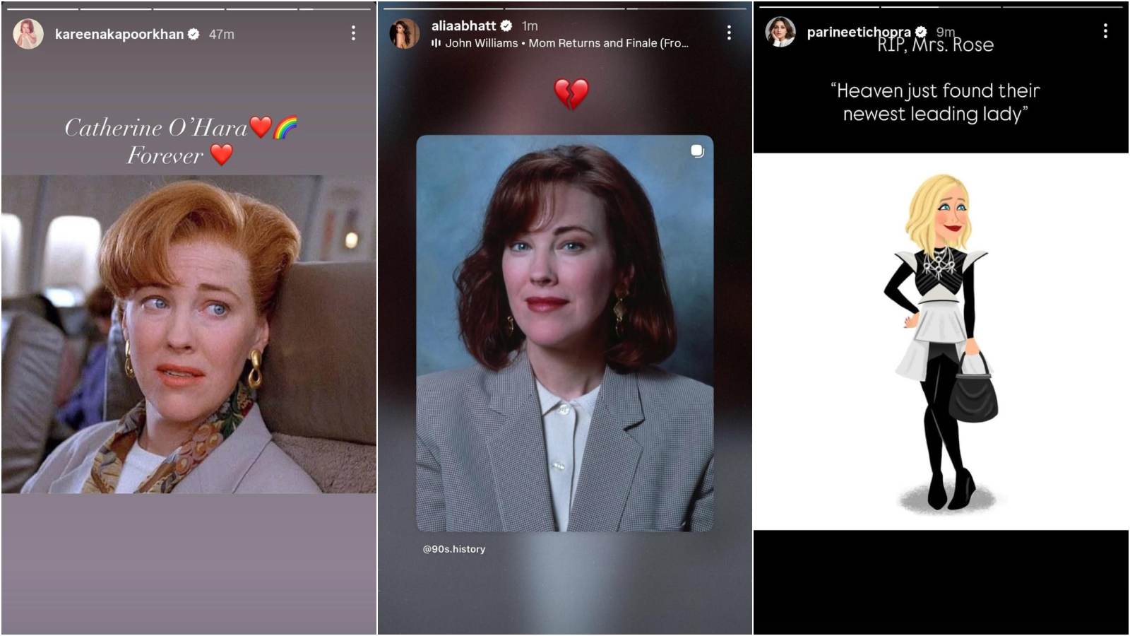 Catherine O’Hara Death: Kareena Kapoor, Alia Bhatt Pay Tribute, Ileana ...