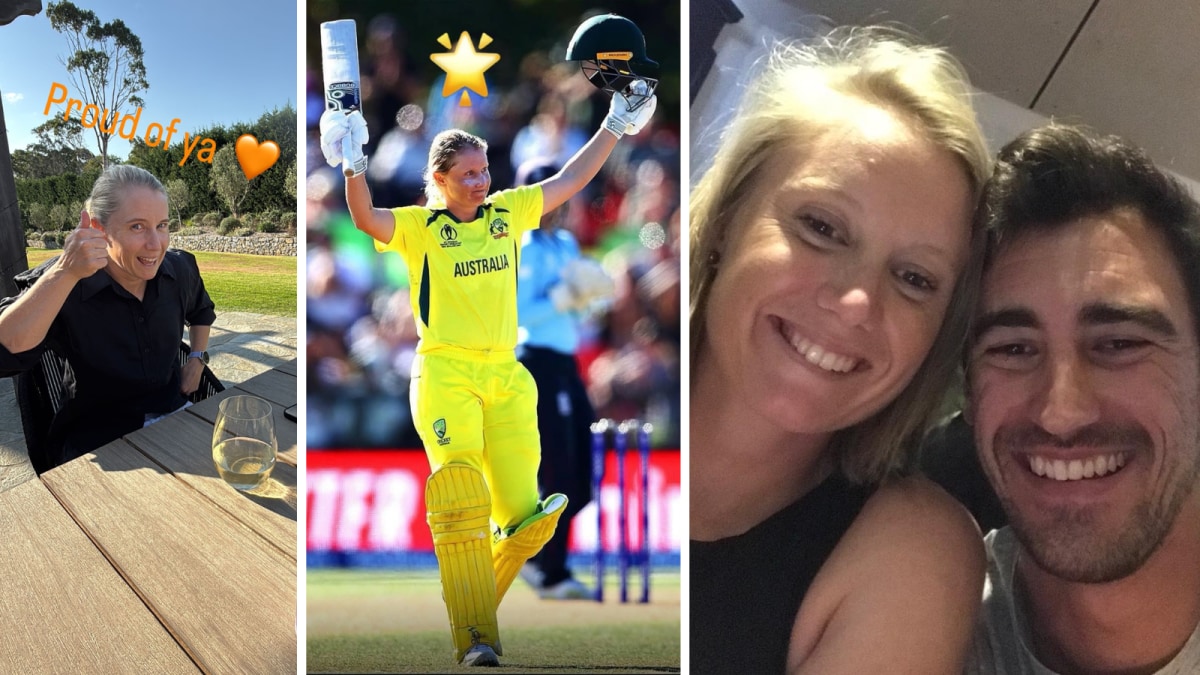 Mitchell Starc's Special Post For Wife Alyssa Healy On Retirement ...