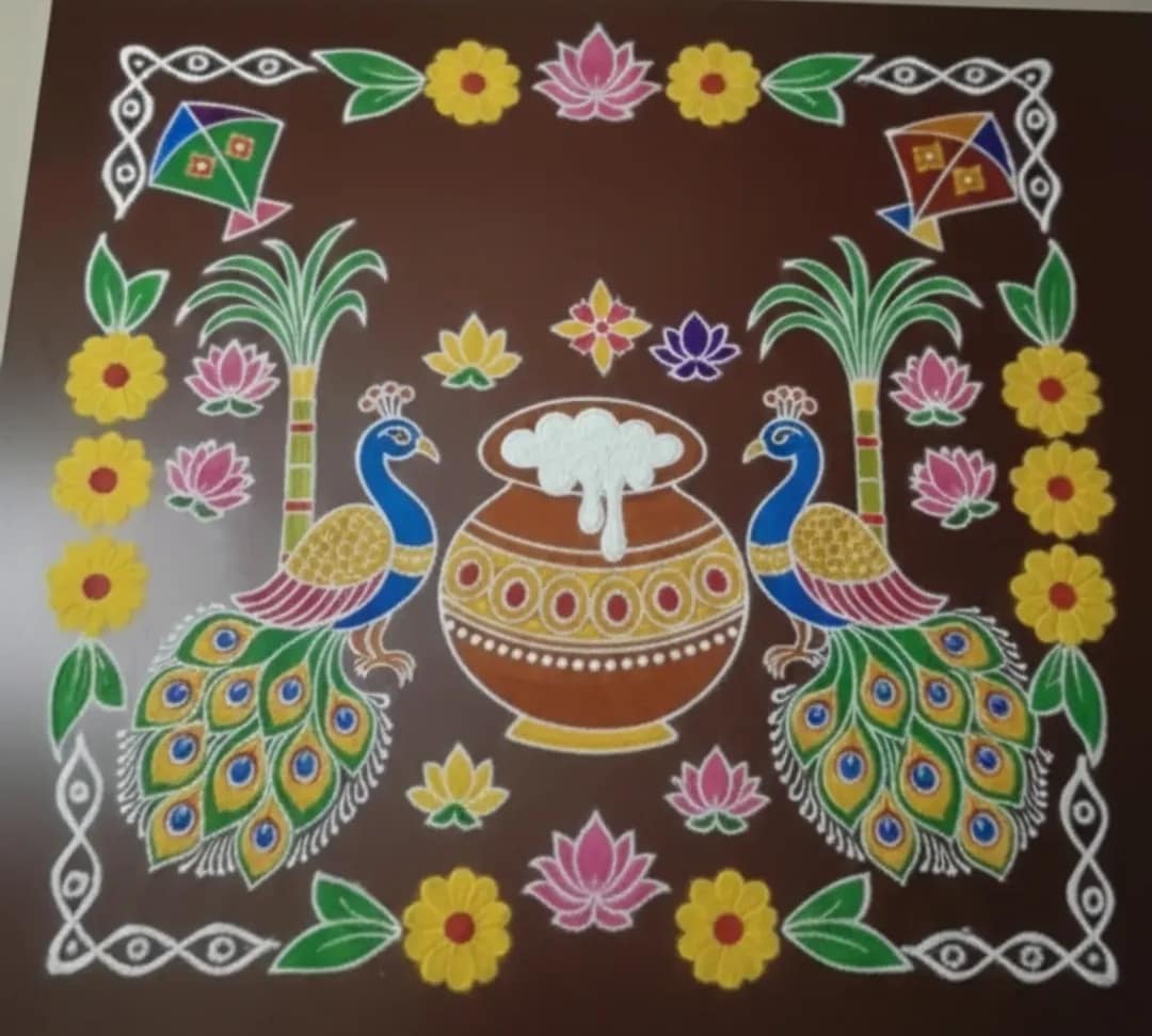Pongal Kolam Rangoli Designs 2026: 10 Latest & Beautiful Designs for Pongal