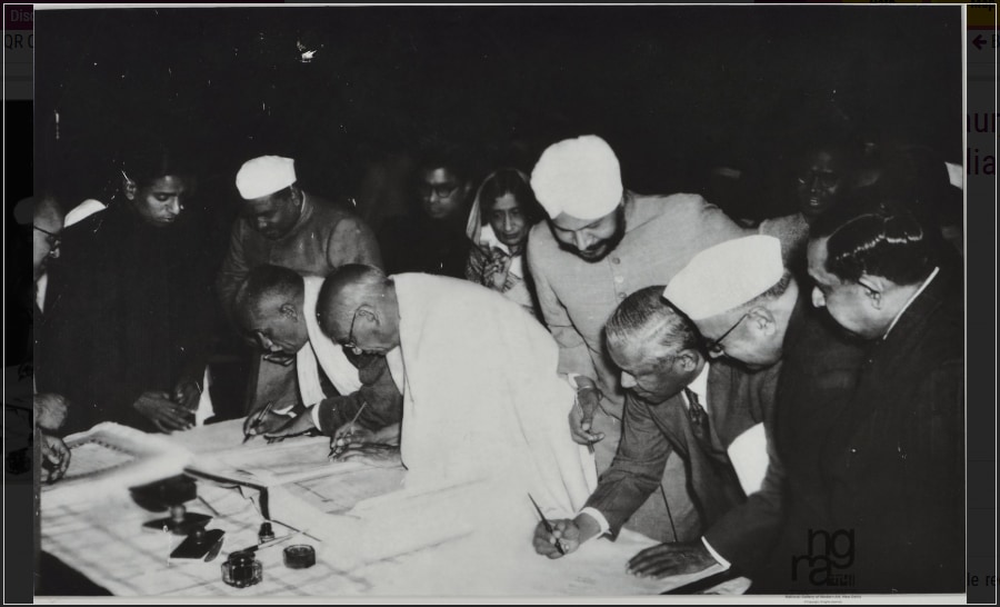 The Day India Signed Its Future: Rare Photos Of Nehru, Patel And Others