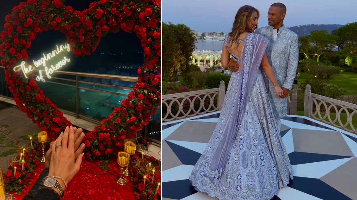 Shikhar Dhawan Announces Engagement To Girlfriend Sophie Shine: 'Choose ...