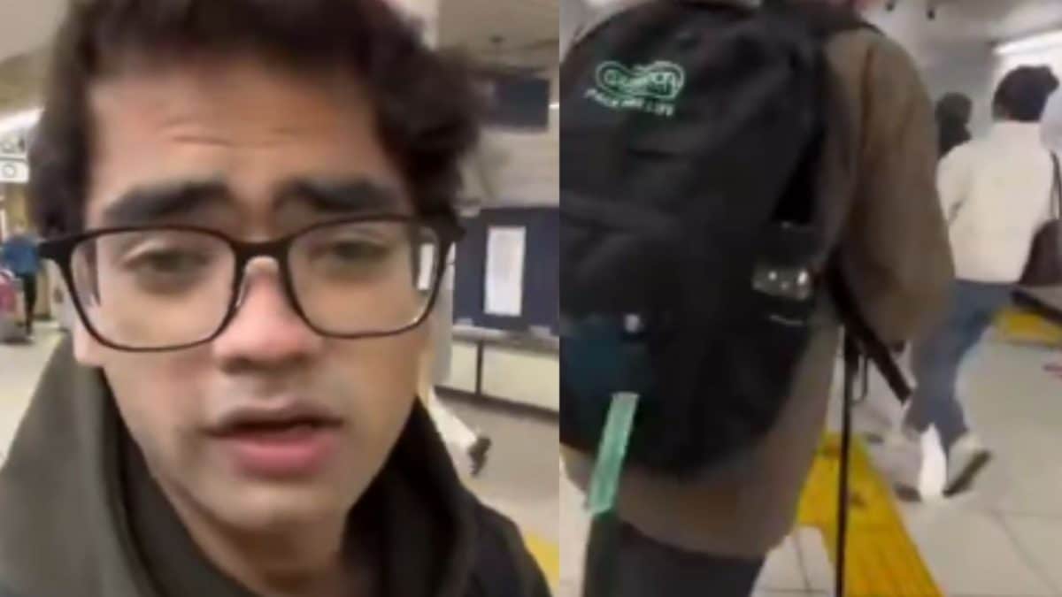 Indian Man helps Japanese man left alone bleeding metro video | Viral ...