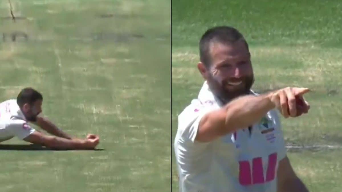 35-Year-Old Michael Neser Takes Superb Catch To Deny Joe Root Historic ...