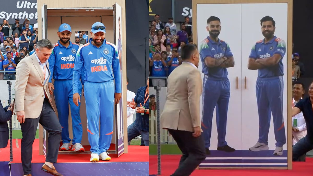 Kohli, Rohit Can't Stop Laughing In Unique Felicitation Ceremony, Video ...