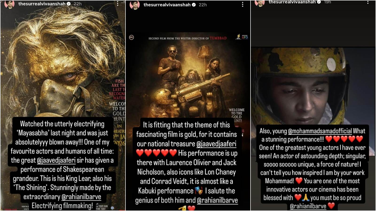 Vivaan Shah Reviews Mayasabha, Calls Jaaved Jaaferi A ‘National ...