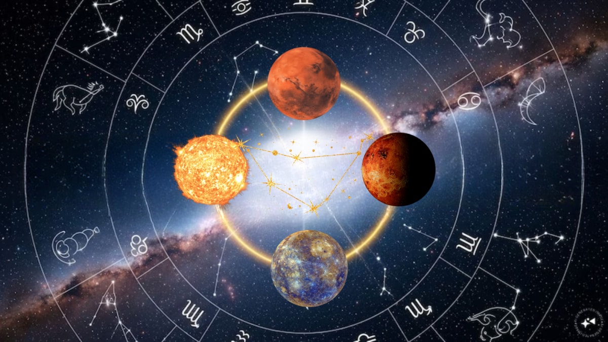 Rare Sun-Mercury-Mars-Venus Conjunction In Saturn’s House Set To Bring ...
