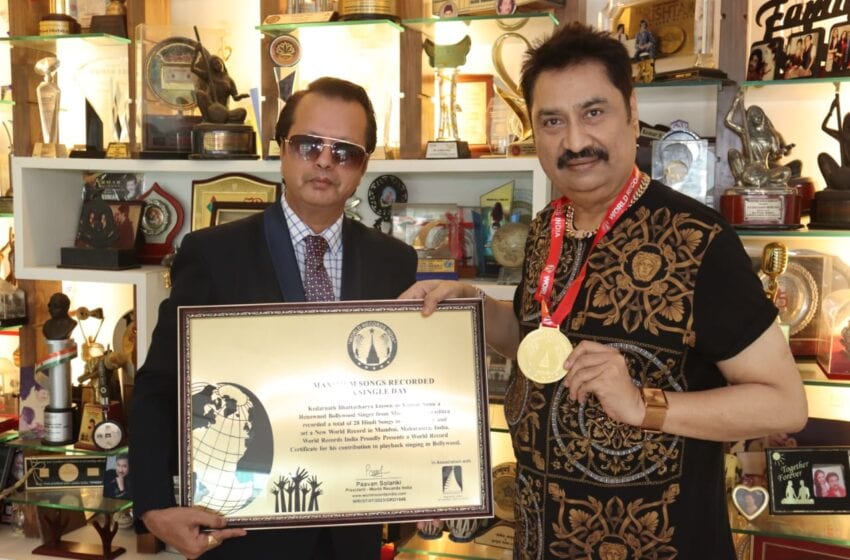 This Bollywood Singer Recorded 28 Songs In A Day, Entering Guinness ...