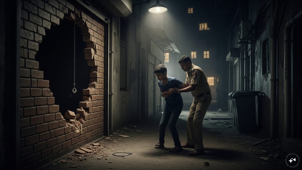 Ahmedabad Teen Labourer Held For Jewellery Shop Burglary After Wall ...