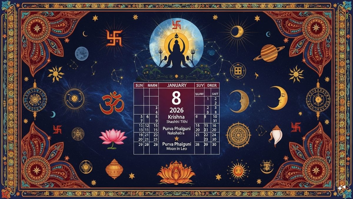 Aaj Ka Panchang, January 8, 2026: Tithi, Vrat, Muhurat And Rahu Kaal ...