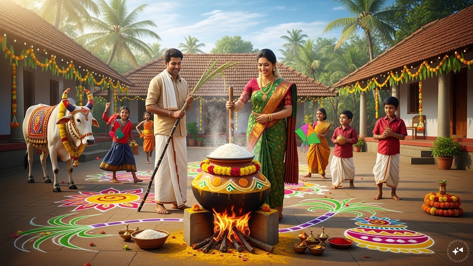 15+ Pongal Wishes To Share With Your Family And Friends