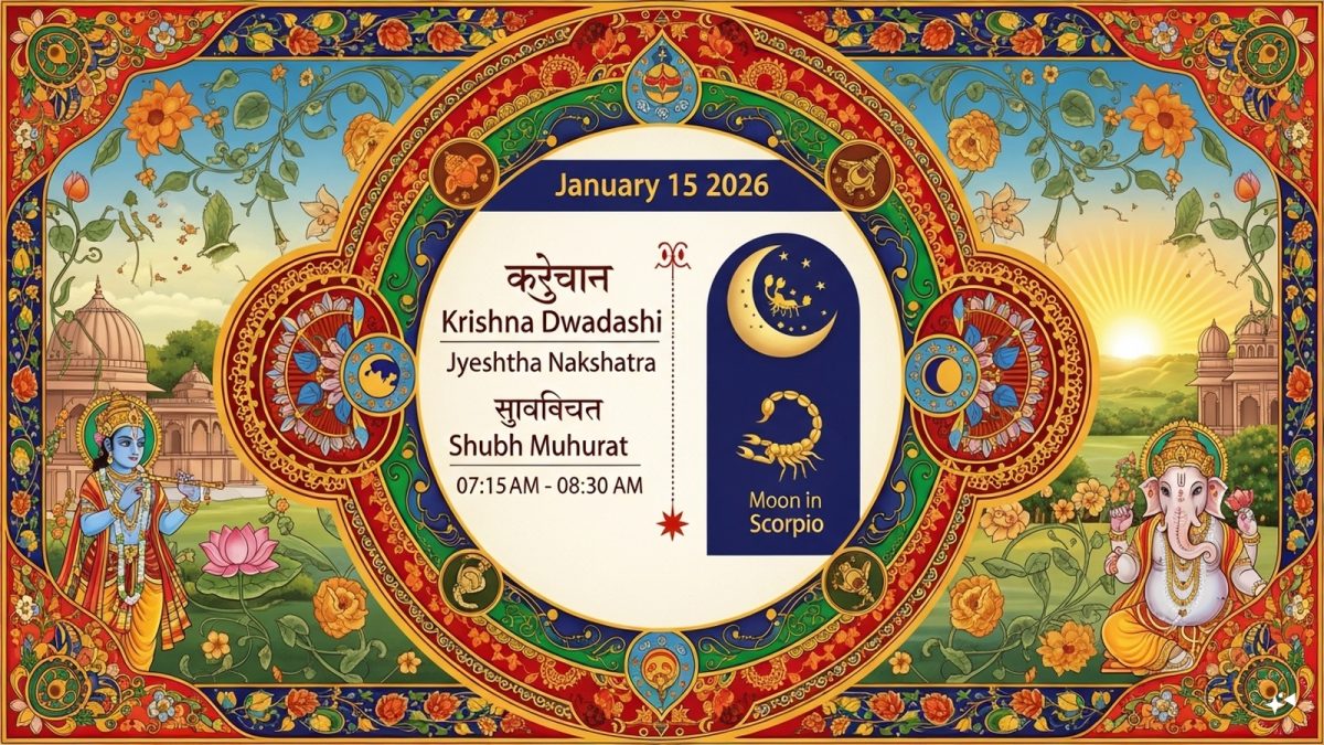 Panchang Today 15 January 2026: Tithi, Nakshatra, Muhurat And ...