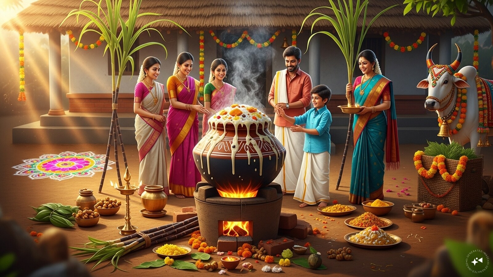 15+ Pongal Wishes To Share With Your Family And Friends