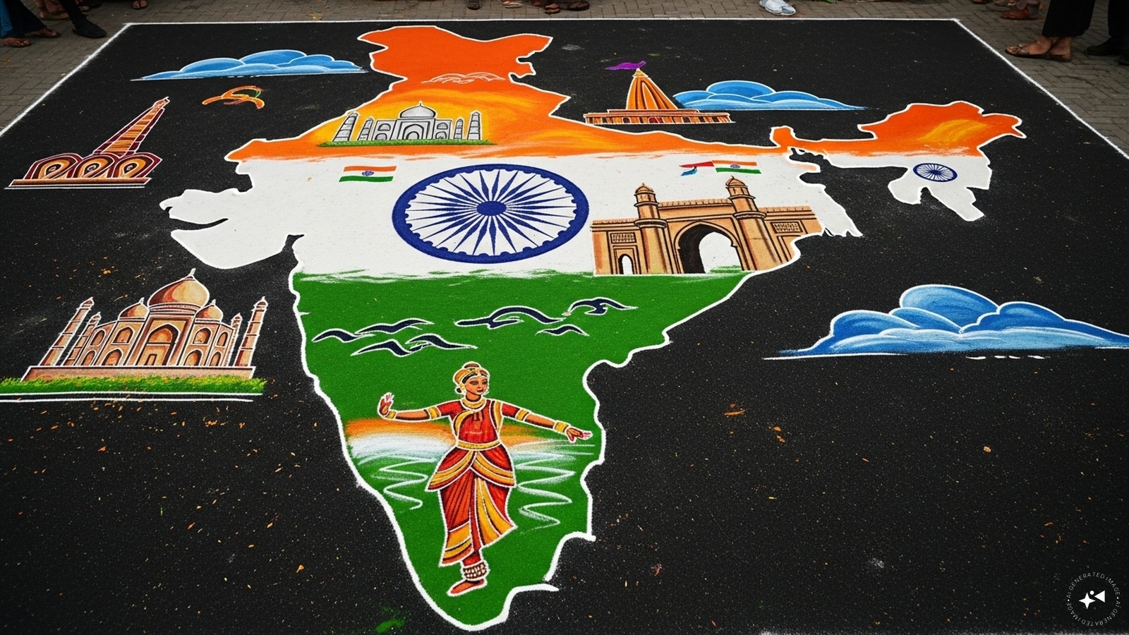 Celebrate Republic Day 2026 With Creative Tricolour Rangoli Ideas