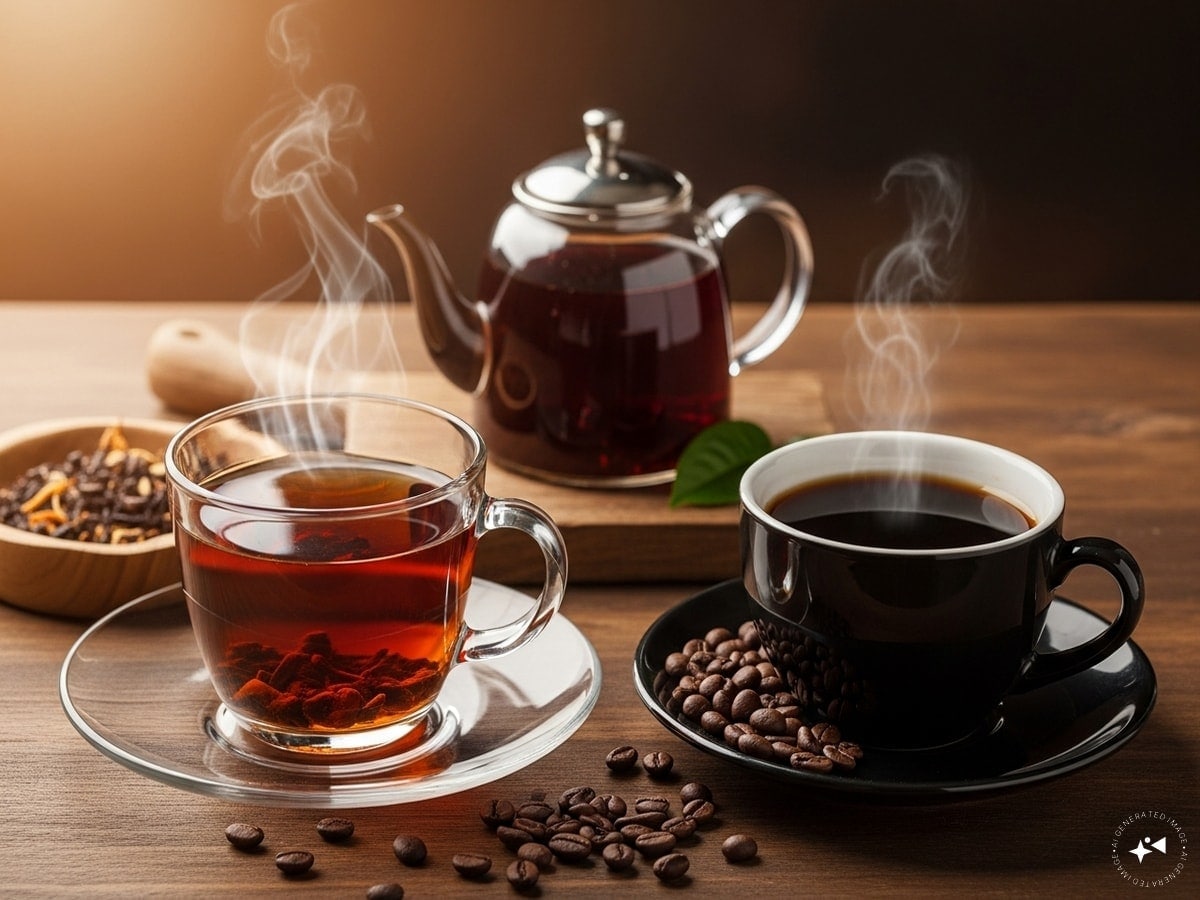 Tea Or Black Coffee: Which Morning Drink Is Better For Your Health?