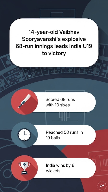 'Hook Shot Of...': SA Commentator's Reaction On Monster Six By Vaibhav ...
