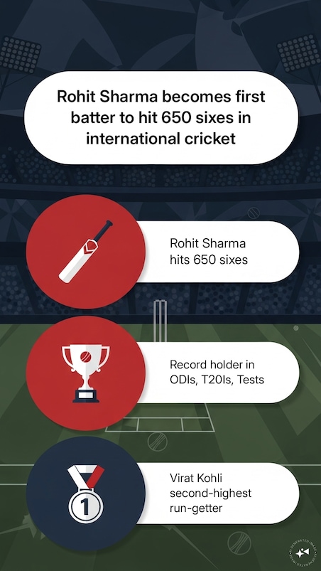Rohit Sharma Creates History, Becomes 1st Batter In The World To ...