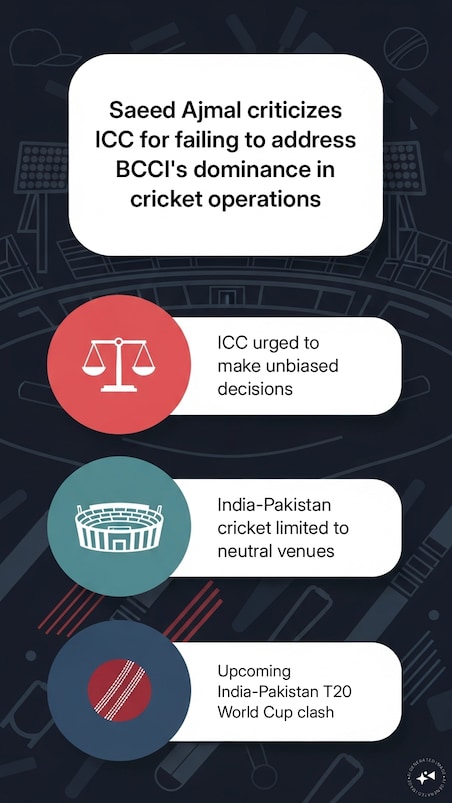 Former Pakistan Cricketer Calls ICC 'Unnecessary' As It Is 'Dominated ...