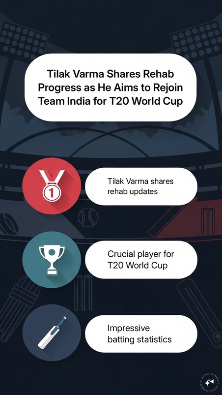 Tilak Varma Shares Huge Injury Update, Posts Rehab Video Ahead Of T20 ...