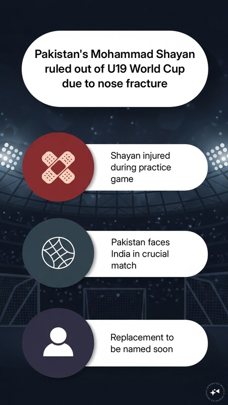 Two Days Ahead Of India Clash, Pakistan Suffer Major Injury Blow At U19 ...