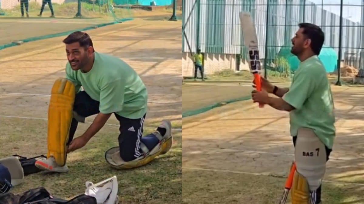 MS Dhoni Pads Up For IPL 2026: Video Of CSK Legend Gearing For Practice ...