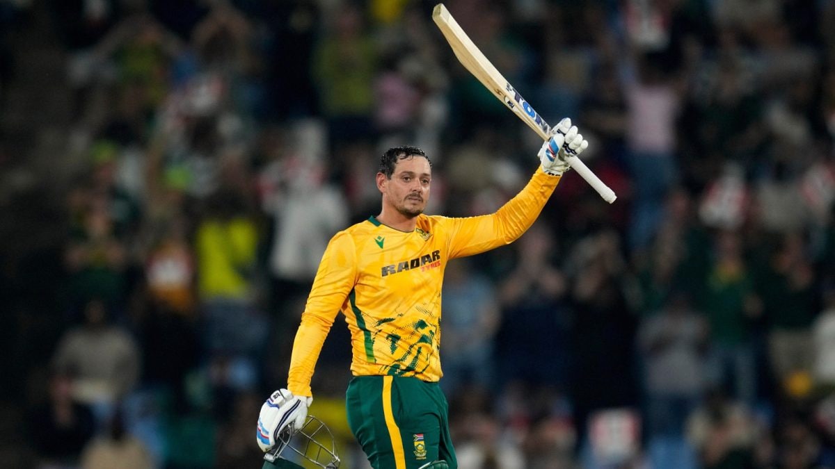 Quinton De Kock Blasts Century With Borrowed Bat To Hand South Africa ...