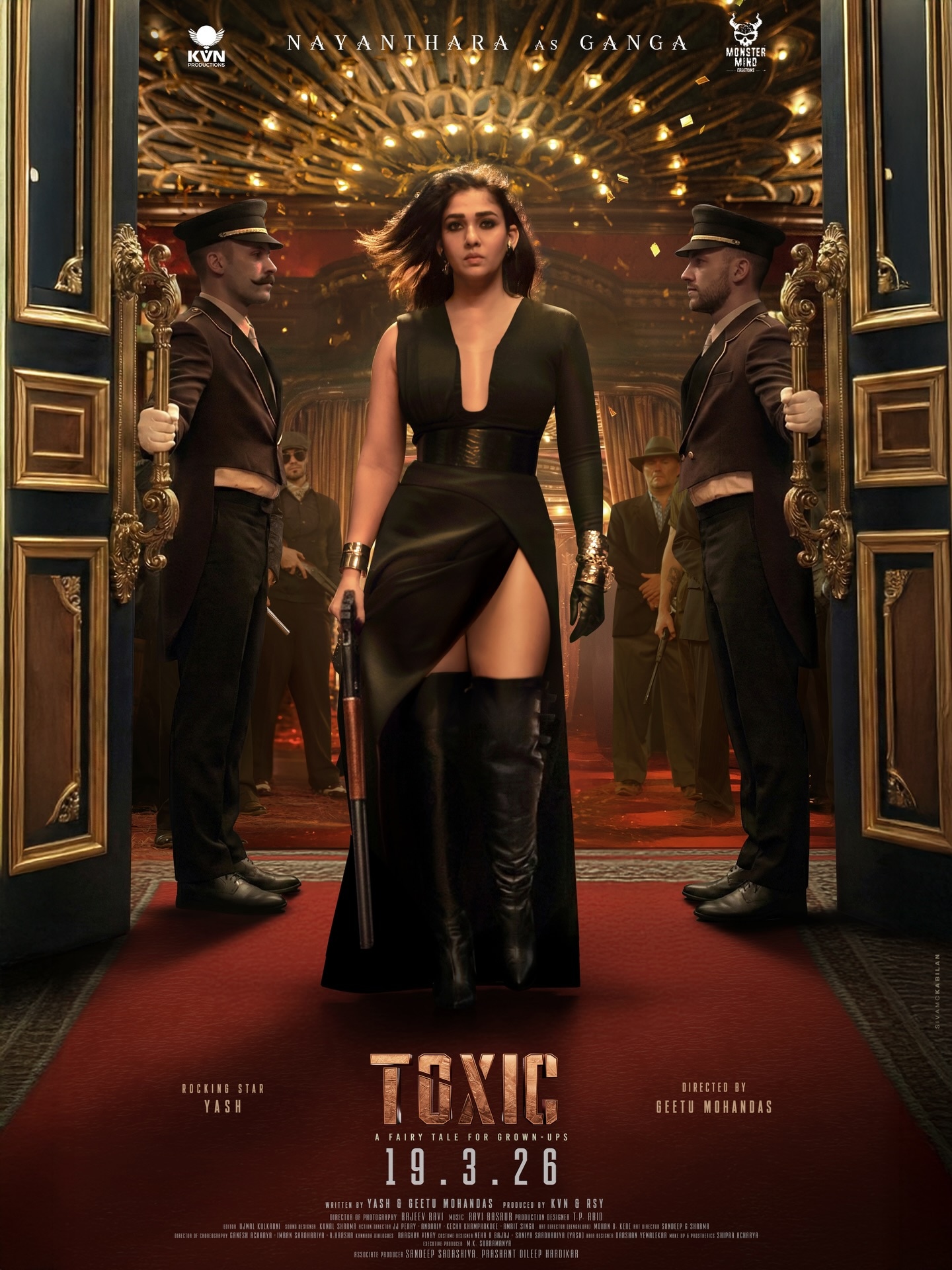 Toxic Posters Spotlight Yash And His Five Leading Ladies Ahead Of ...