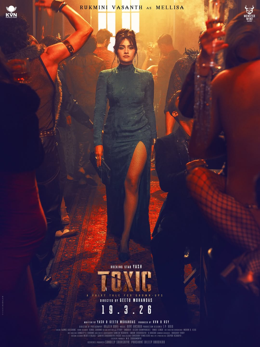 Toxic Posters Spotlight Yash And His Five Leading Ladies Ahead Of ...