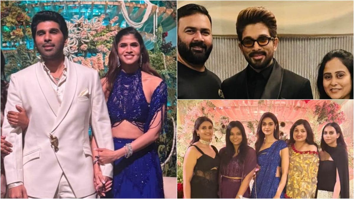 Allu Sirish And Nayanika Host Pre-Wedding Function In Hyderabad; Allu ...