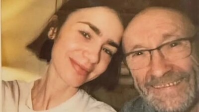 Lily Collins Shares Rare Moments With Father Phil Collins As Music ...